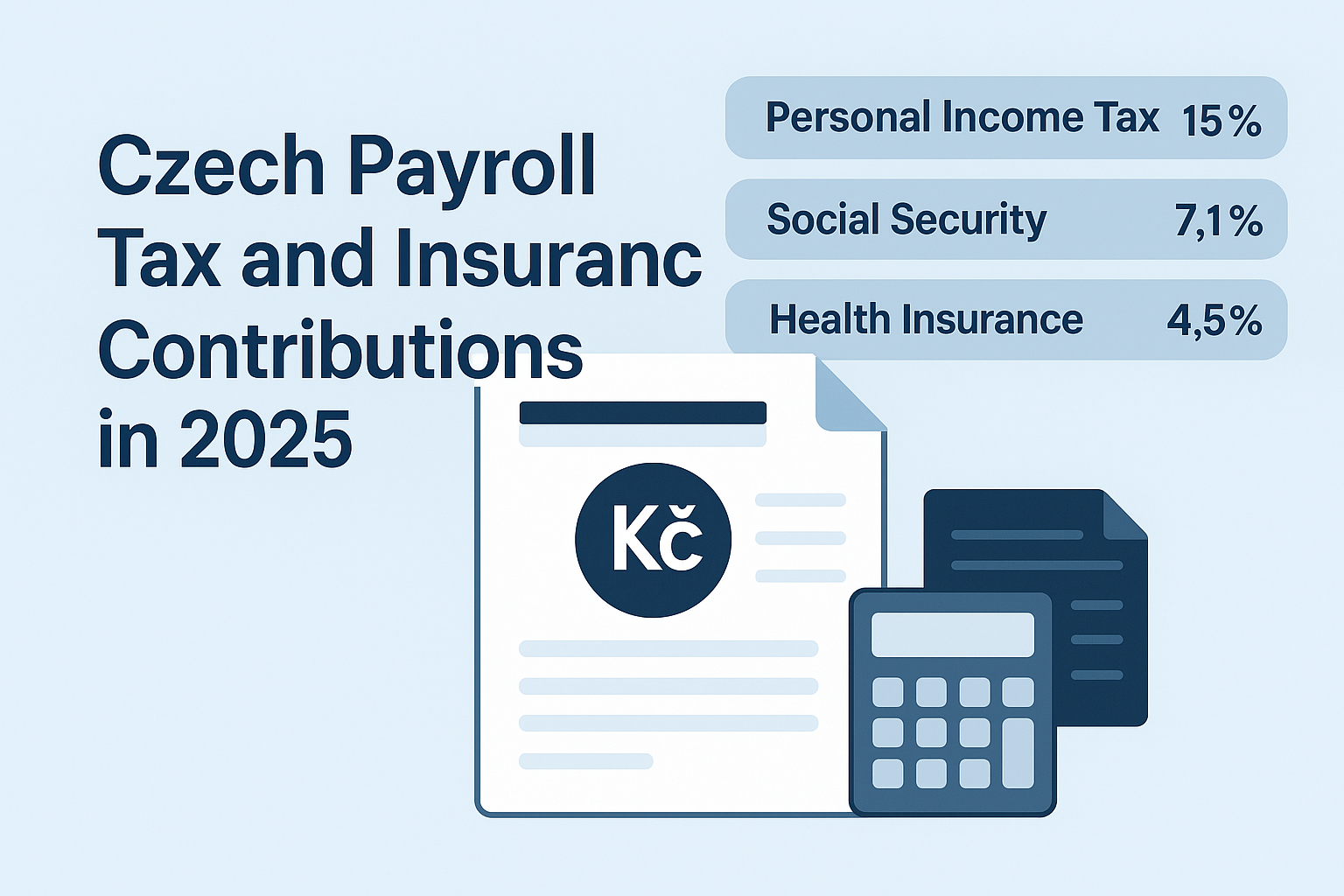Czech Payroll Taxes and Insurance Contributions in 2025 - Expat Tax